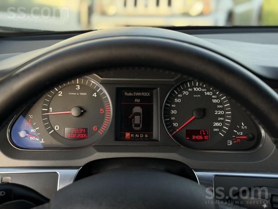 Black Audi A6 2005 in Ogre, with an engine capacity of 3.00 L and mileage of 340 thousand km for 4800 €, photo 26 on AUTOMOTO.COM.LV