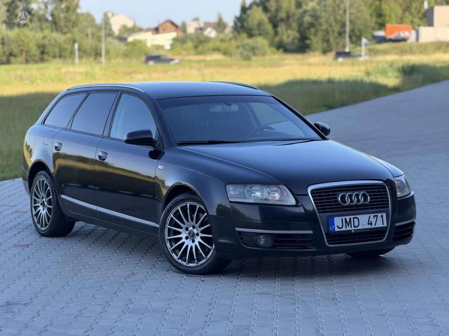 Черный Ауди А6 2005 в Шяуляй, объемом двигателя 2.00 л и пробегом 350 тыс. км за 2800 €, фото 1 на AUTOMOTO.COM.LV