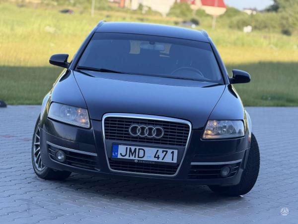 Melns Audi A6 2005 Šauļi, ar dzinēja tilpumu 2.00 L un nobraukumu 350 tūkst. km par 2800 €, foto 2 vietnē AUTOMOTO.COM.LV