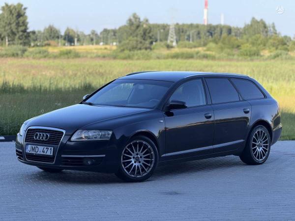 Melns Audi A6 2005 Šauļi, ar dzinēja tilpumu 2.00 L un nobraukumu 350 tūkst. km par 2800 €, foto 3 vietnē AUTOMOTO.COM.LV