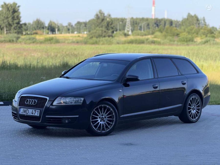 Черный Ауди А6 2005 в Шяуляй, объемом двигателя 2.00 л и пробегом 350 тыс. км за 2800 €, фото 4 на AUTOMOTO.COM.LV