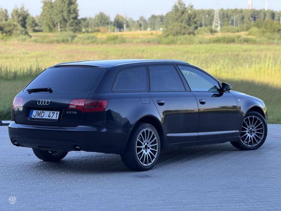 Черный Ауди А6 2005 в Шяуляй, объемом двигателя 2.00 л и пробегом 350 тыс. км за 2800 €, фото 8 на AUTOMOTO.COM.LV