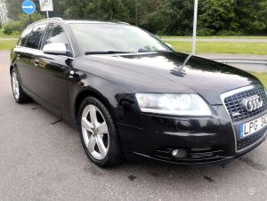 Black Audi A6 2005 in Vilnius, with an engine capacity of 2.97 L and mileage of 377 thousand km for 2450 €, photo 4 on AUTOMOTO.COM.LV