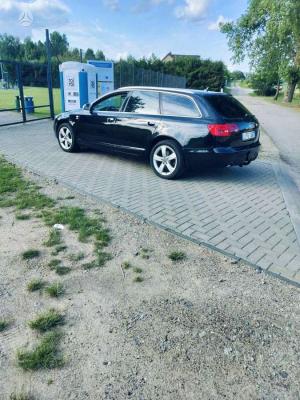Black Audi A6 2005 in Vilnius, with an engine capacity of 2.97 L and mileage of 377 thousand km for 2450 €, photo 17 on AUTOMOTO.COM.LV
