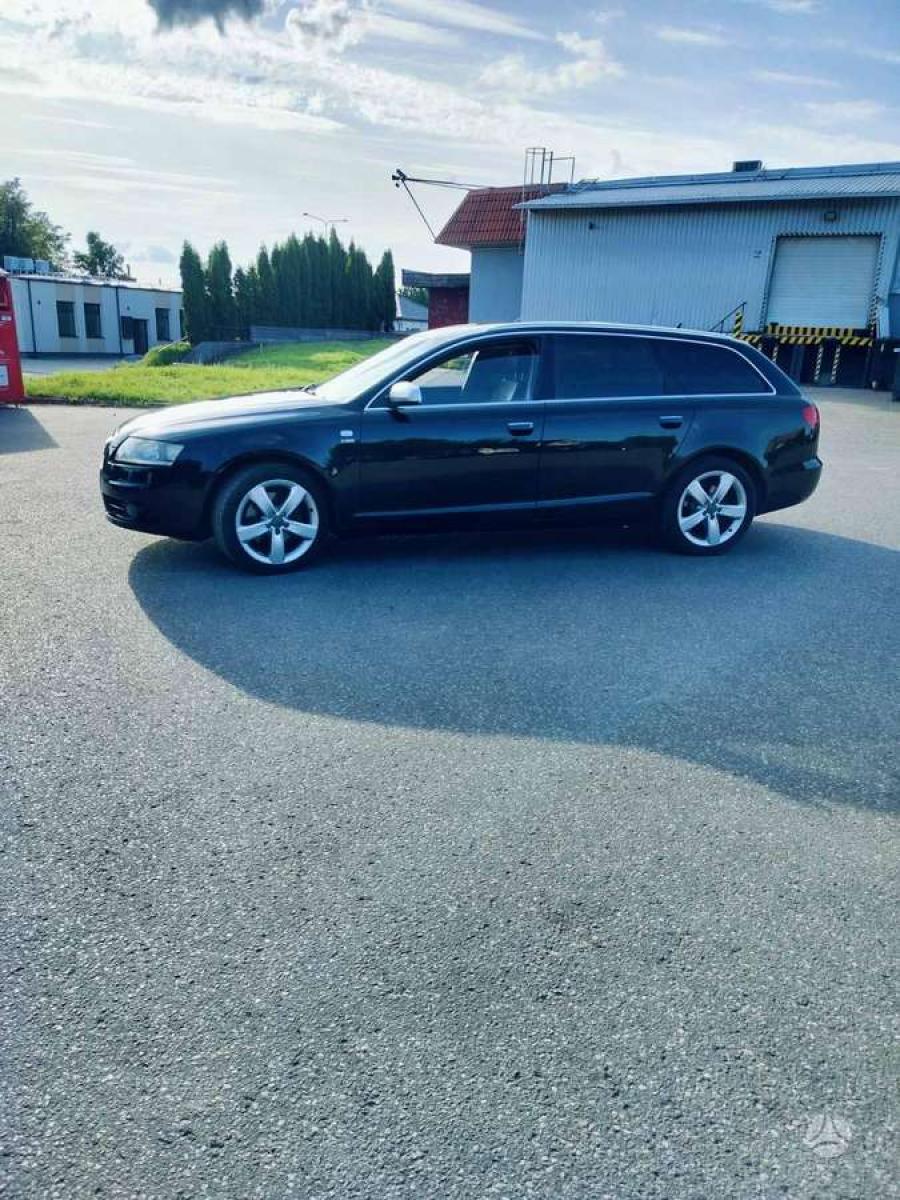 Black Audi A6 2005 in Vilnius, with an engine capacity of 2.97 L and mileage of 377 thousand km for 2450 €, photo 21 on AUTOMOTO.COM.LV