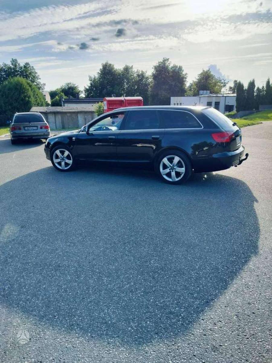 Black Audi A6 2005 in Vilnius, with an engine capacity of 2.97 L and mileage of 377 thousand km for 2450 €, photo 23 on AUTOMOTO.COM.LV
