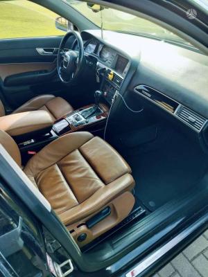 Black Audi A6 2005 in Vilnius, with an engine capacity of 2.97 L and mileage of 377 thousand km for 2450 €, photo 28 on AUTOMOTO.COM.LV