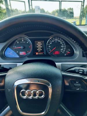 Black Audi A6 2005 in Vilnius, with an engine capacity of 2.97 L and mileage of 377 thousand km for 2450 €, photo 30 on AUTOMOTO.COM.LV