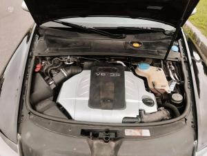 Black Audi A6 2005 in Vilnius, with an engine capacity of 2.97 L and mileage of 377 thousand km for 2450 €, photo 41 on AUTOMOTO.COM.LV