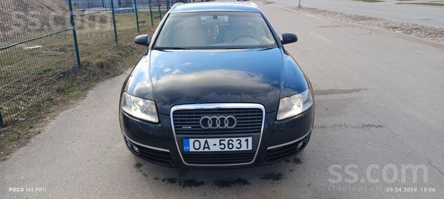 Черный Ауди А6 2005 в Краслава, объемом двигателя 3.00 л и пробегом 350 тыс. км за 3500 €, фото 1 на AUTOMOTO.COM.LV