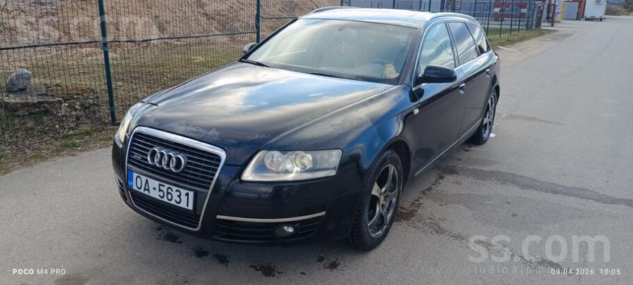 Черный Ауди А6 2005 в Краслава, объемом двигателя 3.00 л и пробегом 350 тыс. км за 3500 €, фото 6 на AUTOMOTO.COM.LV