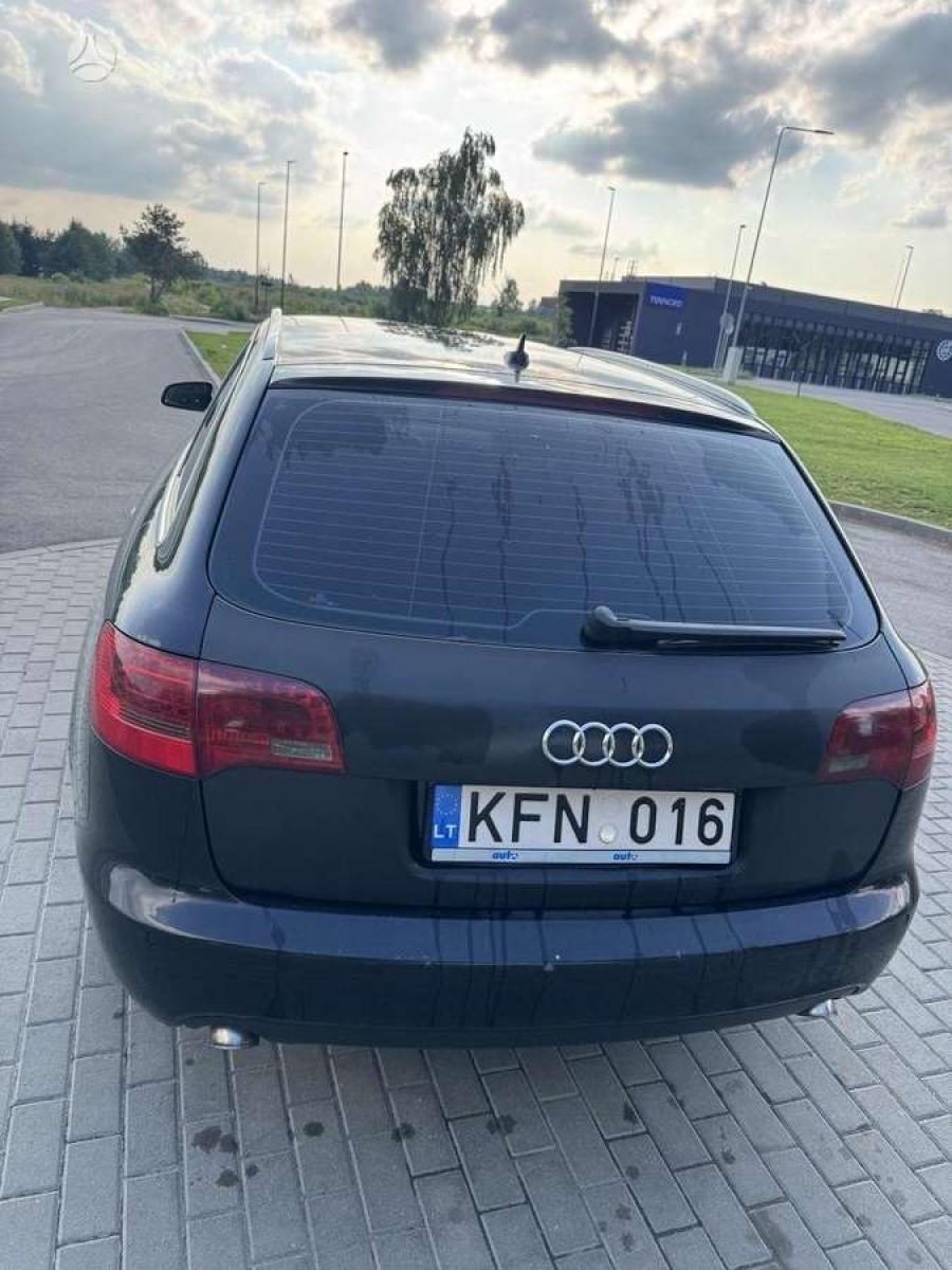 Melns Audi A6 2005 Viļņa, ar dzinēja tilpumu 2.70 L un nobraukumu 346 tūkst. km par 1500 €, foto 6 vietnē AUTOMOTO.COM.LV