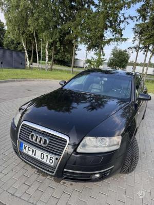 Melns Audi A6 2005 Viļņa, ar dzinēja tilpumu 2.70 L un nobraukumu 346 tūkst. km par 1500 €, foto 9 vietnē AUTOMOTO.COM.LV