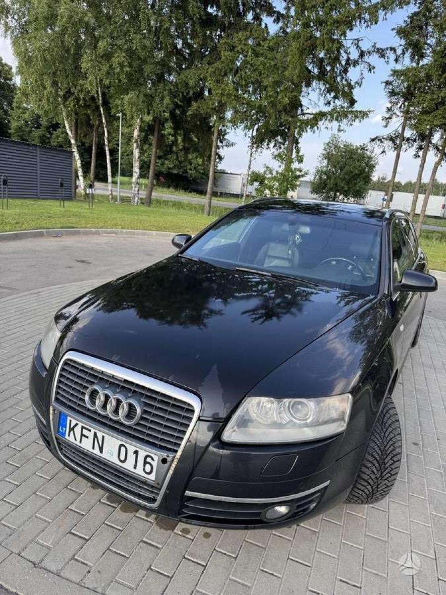 Melns Audi A6 2005 Viļņa, ar dzinēja tilpumu 2.70 L un nobraukumu 346 tūkst. km par 1500 €, foto 9 vietnē AUTOMOTO.COM.LV