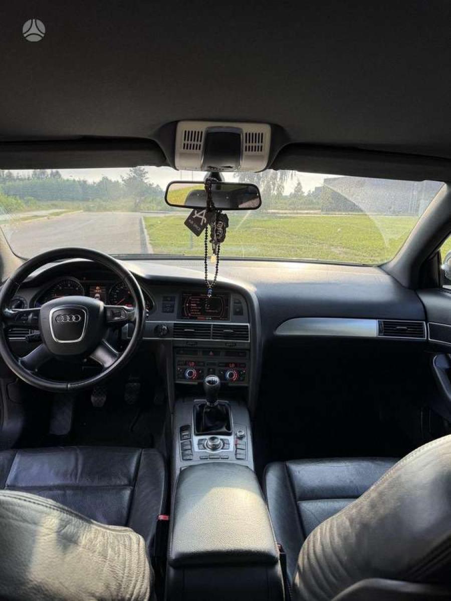 Melns Audi A6 2005 Viļņa, ar dzinēja tilpumu 2.70 L un nobraukumu 346 tūkst. km par 1500 €, foto 11 vietnē AUTOMOTO.COM.LV