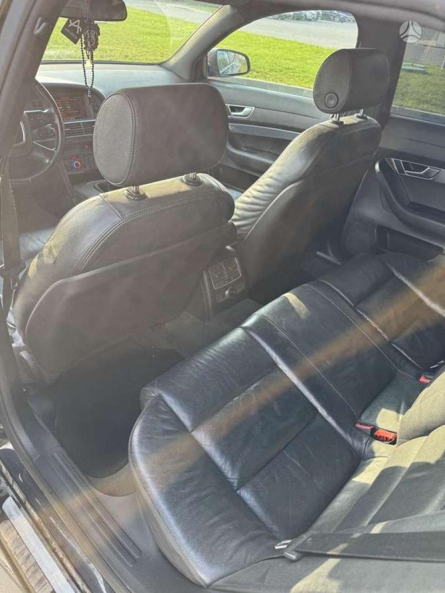 Melns Audi A6 2005 Viļņa, ar dzinēja tilpumu 2.70 L un nobraukumu 346 tūkst. km par 1500 €, foto 12 vietnē AUTOMOTO.COM.LV
