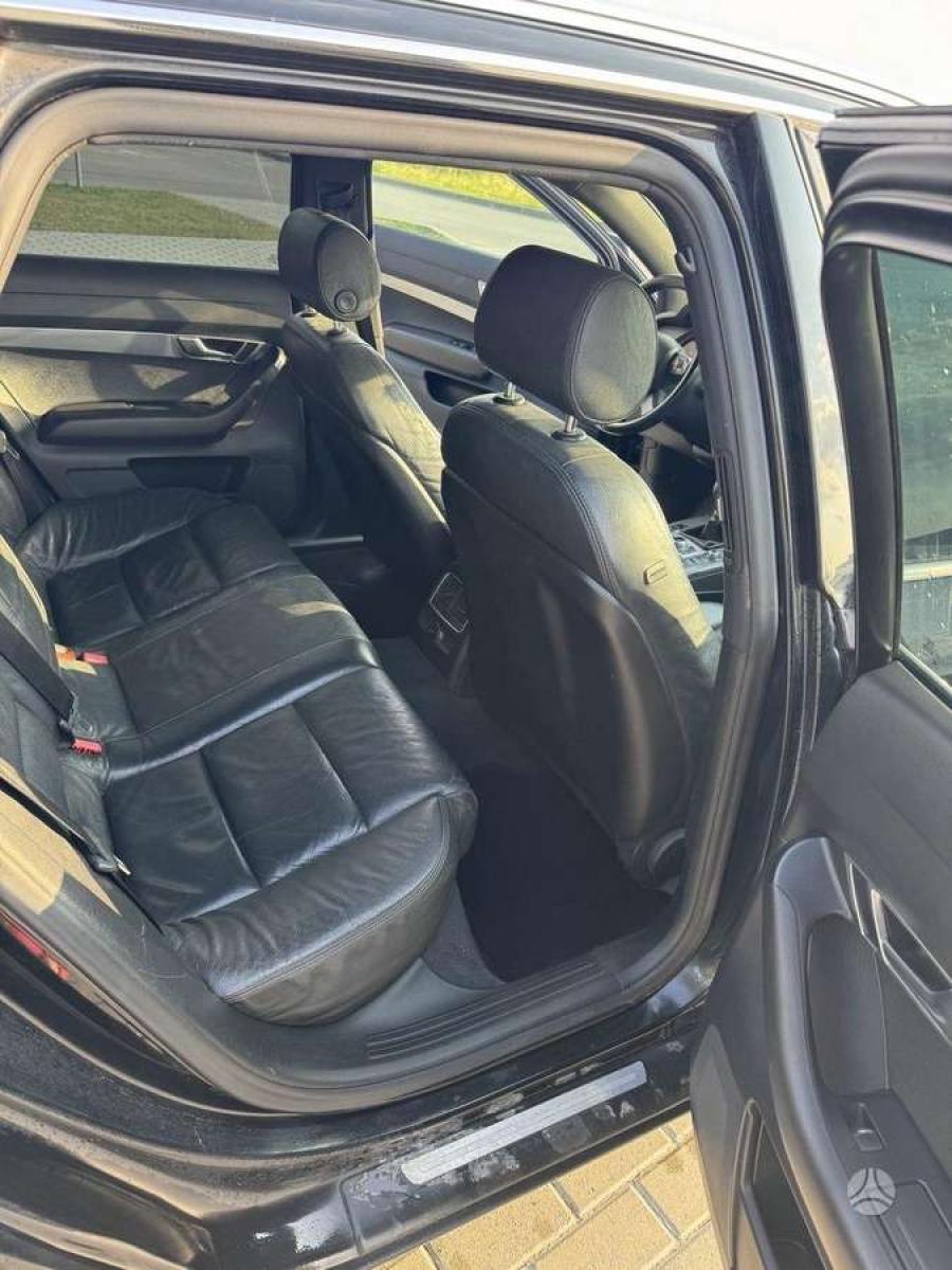Melns Audi A6 2005 Viļņa, ar dzinēja tilpumu 2.70 L un nobraukumu 346 tūkst. km par 1500 €, foto 13 vietnē AUTOMOTO.COM.LV