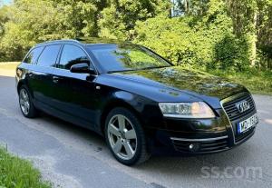 Black Audi A6 2005 in Riga, with an engine capacity of 3.00 L and mileage of 368 thousand km for 2350 €, photo 3 on AUTOMOTO.COM.LV