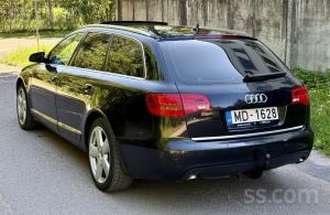 Black Audi A6 2005 in Riga, with an engine capacity of 3.00 L and mileage of 368 thousand km for 2350 €, photo 4 on AUTOMOTO.COM.LV