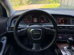 Black Audi A6 2005 in Riga, with an engine capacity of 3.00 L and mileage of 368 thousand km for 2350 €, photo 7 on AUTOMOTO.COM.LV