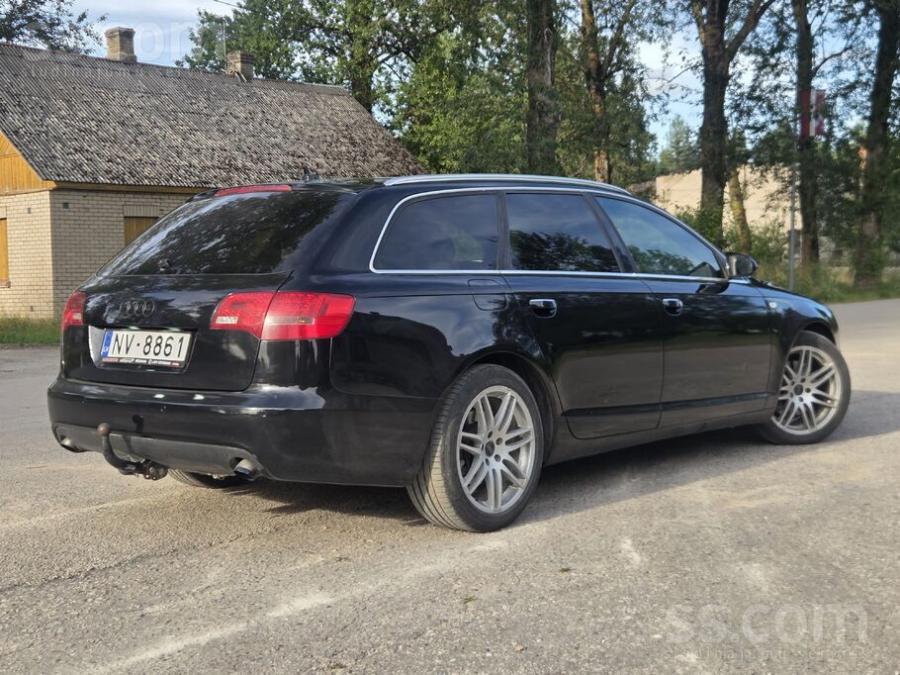 Black Audi A6 2005 in Rezekne, with an engine capacity of 3.00 L and mileage of 360 thousand km for 3350 €, photo 4 on AUTOMOTO.COM.LV