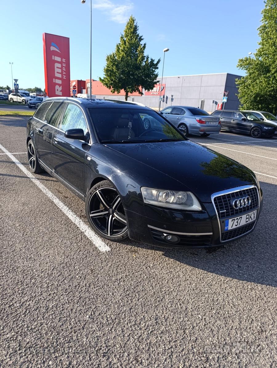 Melns Audi A6 2005 Pērnava, ar dzinēja tilpumu 3.00 L un nobraukumu 445 tūkst. km par 3499 €, foto 1 vietnē AUTOMOTO.COM.LV