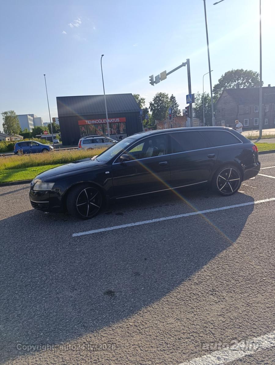 Melns Audi A6 2005 Pērnava, ar dzinēja tilpumu 3.00 L un nobraukumu 445 tūkst. km par 3499 €, foto 5 vietnē AUTOMOTO.COM.LV