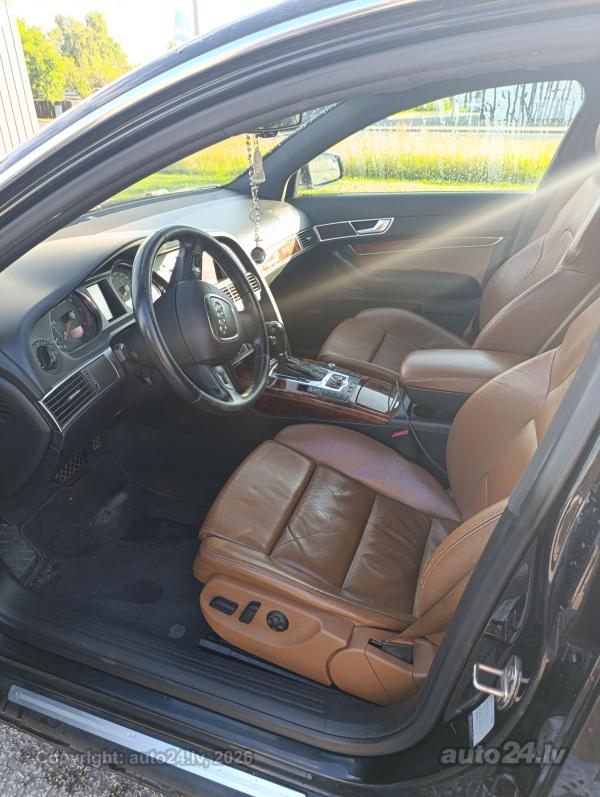 Melns Audi A6 2005 Pērnava, ar dzinēja tilpumu 3.00 L un nobraukumu 445 tūkst. km par 3499 €, foto 6 vietnē AUTOMOTO.COM.LV