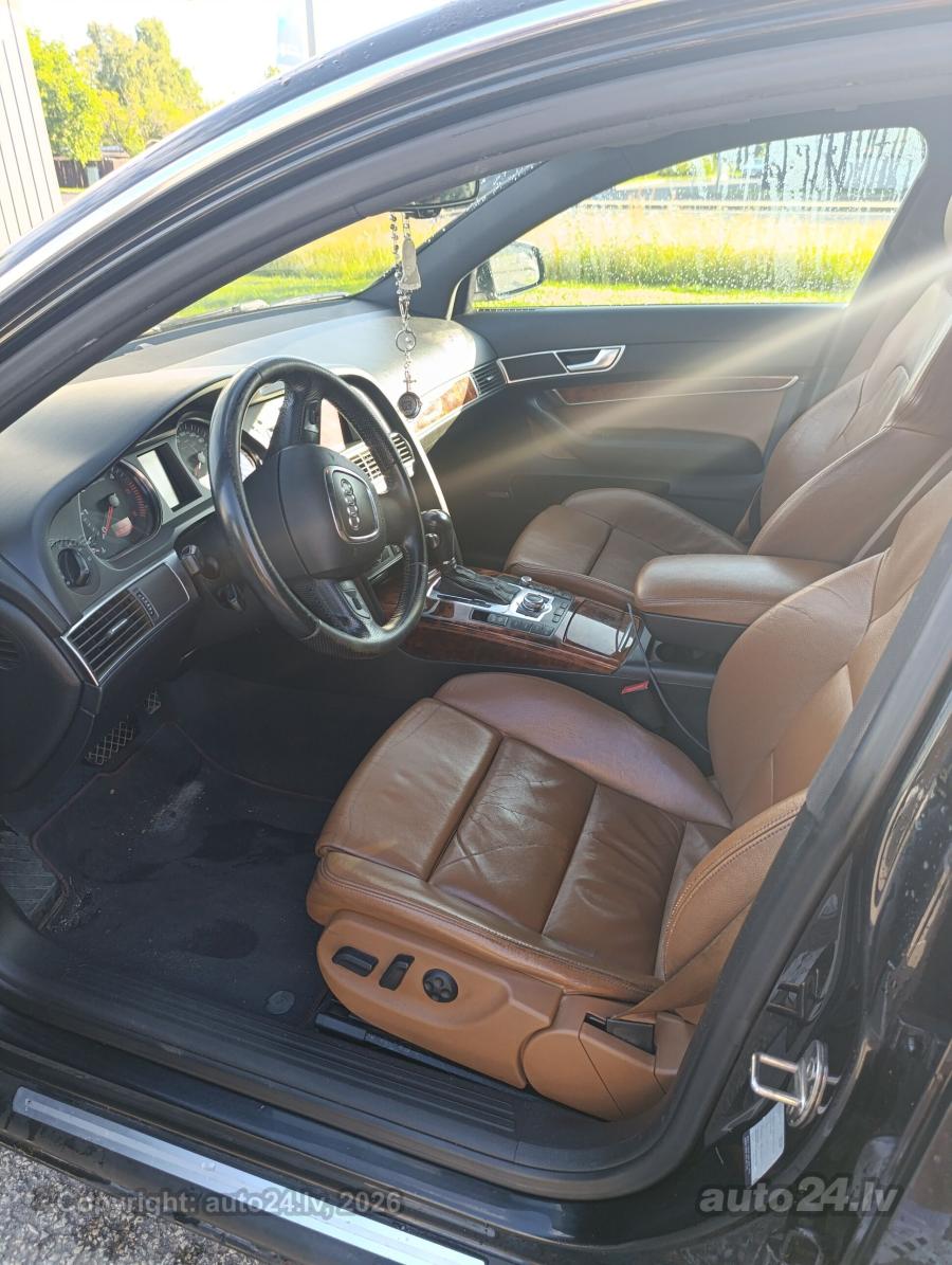 Melns Audi A6 2005 Pērnava, ar dzinēja tilpumu 3.00 L un nobraukumu 445 tūkst. km par 3499 €, foto 7 vietnē AUTOMOTO.COM.LV