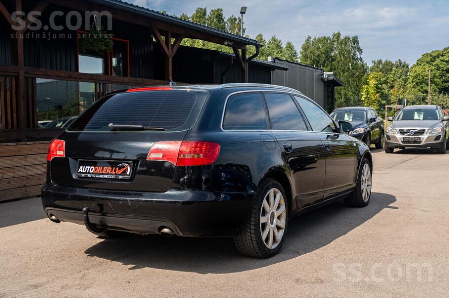 Melns Audi A6 2005 Rīga, ar dzinēja tilpumu 3.00 L un nobraukumu 0 tūkst. km par 3390 €, foto 12 vietnē AUTOMOTO.COM.LV