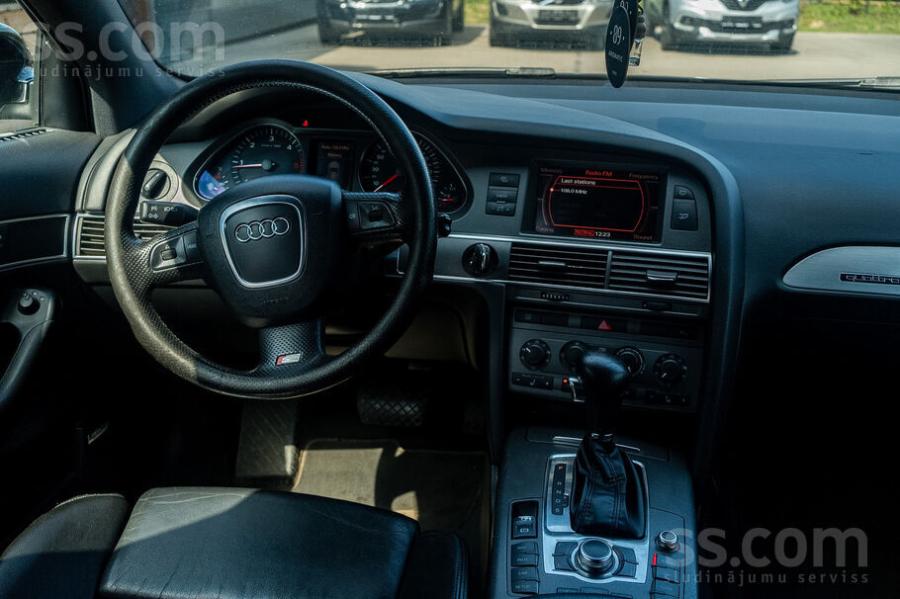 Melns Audi A6 2005 Rīga, ar dzinēja tilpumu 3.00 L un nobraukumu 0 tūkst. km par 3390 €, foto 25 vietnē AUTOMOTO.COM.LV