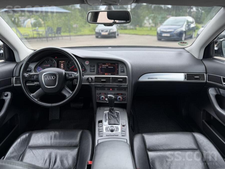 Melns Audi A6 2005 Ogre, ar dzinēja tilpumu 3.00 L un nobraukumu 377 tūkst. km par 3850 €, foto 12 vietnē AUTOMOTO.COM.LV