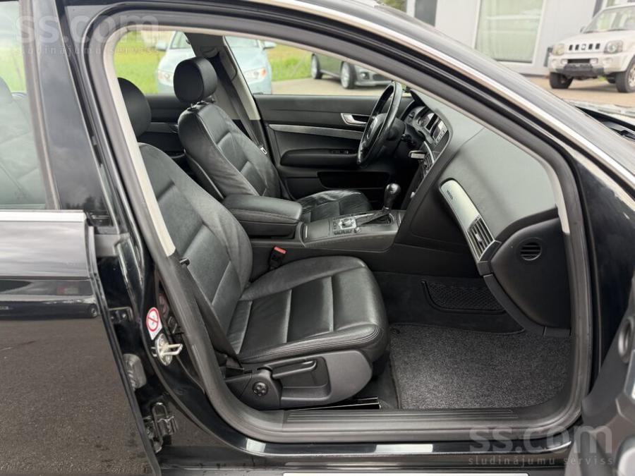 Melns Audi A6 2005 Ogre, ar dzinēja tilpumu 3.00 L un nobraukumu 377 tūkst. km par 3850 €, foto 16 vietnē AUTOMOTO.COM.LV