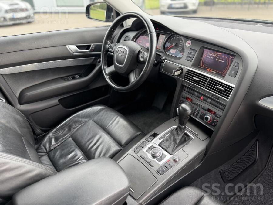 Melns Audi A6 2005 Ogre, ar dzinēja tilpumu 3.00 L un nobraukumu 377 tūkst. km par 3850 €, foto 18 vietnē AUTOMOTO.COM.LV