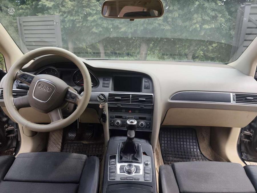 Melns Audi A6 2005 Panevēža, ar dzinēja tilpumu 2.70 L un nobraukumu 416 tūkst. km par 1400 €, foto 18 vietnē AUTOMOTO.COM.LV