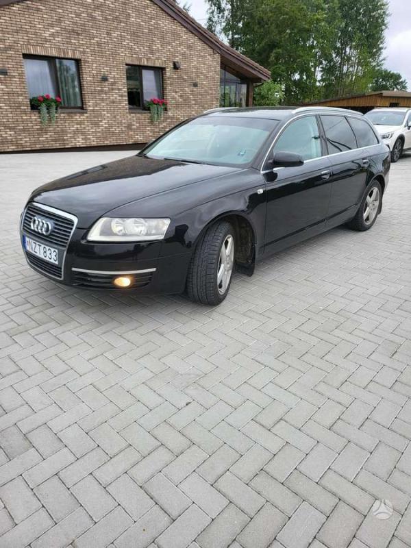 Черный Ауди А6 2005 в Тельшяй, объемом двигателя 2.00 л и пробегом 308 тыс. км за 2600 €, фото 1 на AUTOMOTO.COM.LV