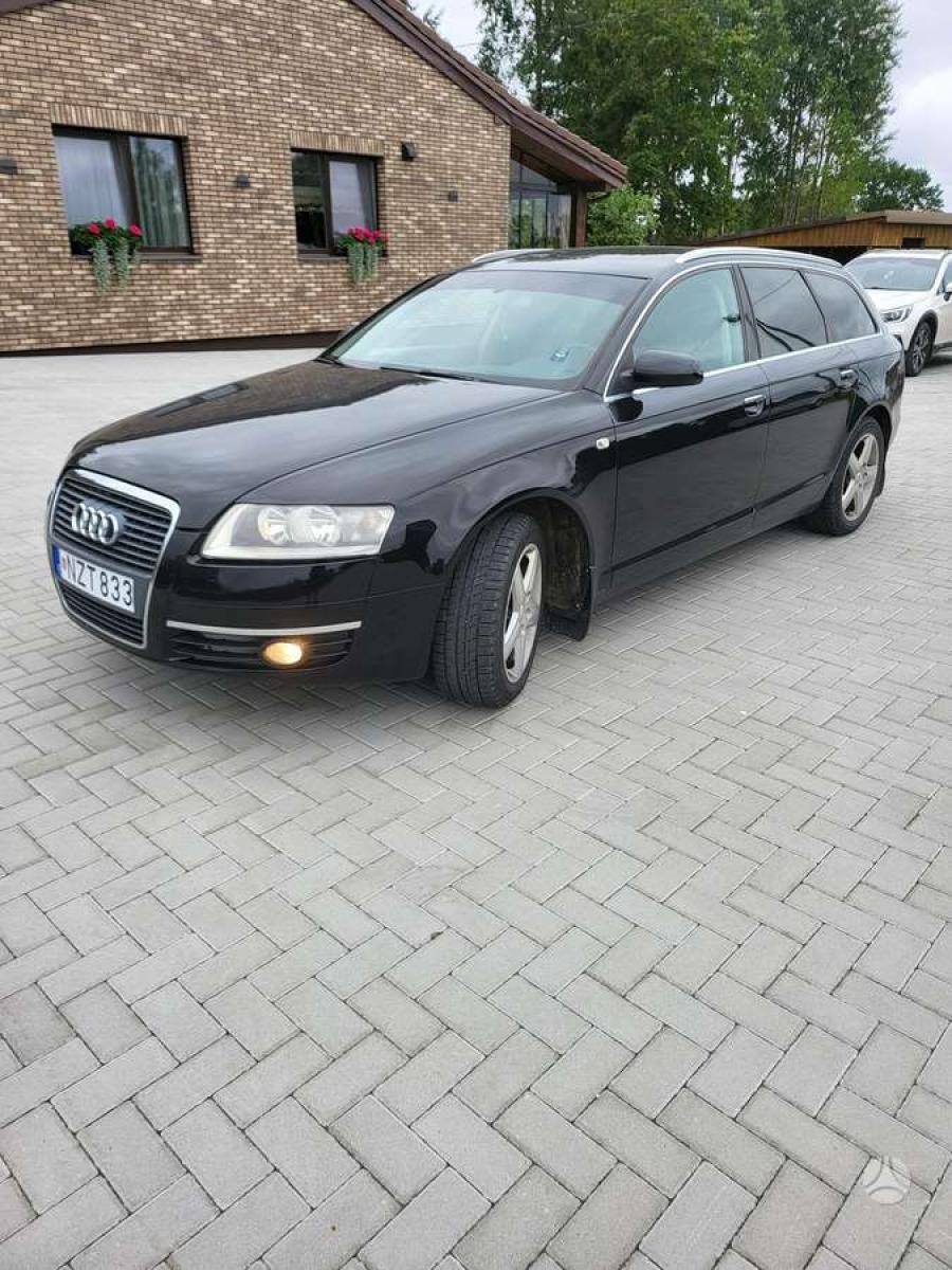 Black Audi A6 2005 in Telschi, with an engine capacity of 2.00 L and mileage of 308 thousand km for 2600 €, photo 1 on AUTOMOTO.COM.LV
