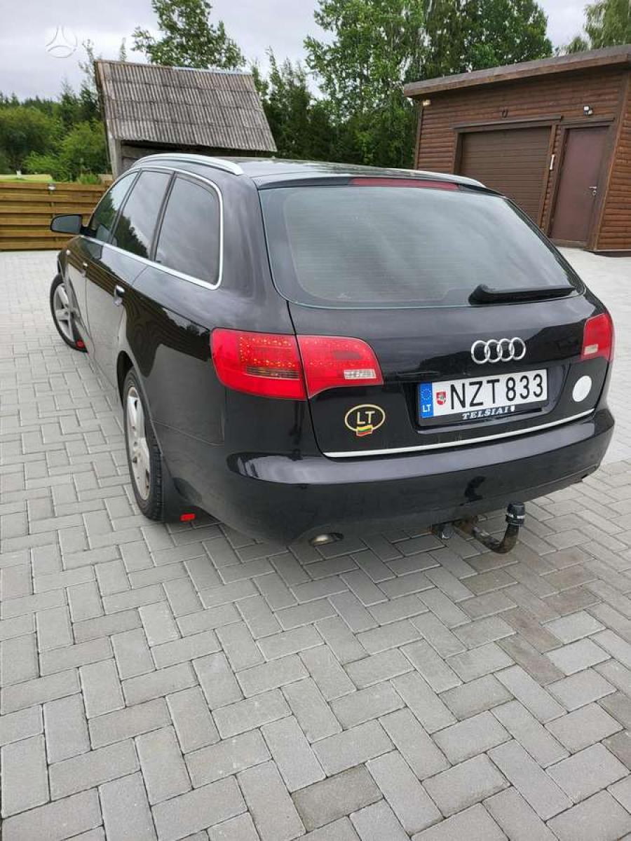 Black Audi A6 2005 in Telschi, with an engine capacity of 2.00 L and mileage of 308 thousand km for 2600 €, photo 4 on AUTOMOTO.COM.LV