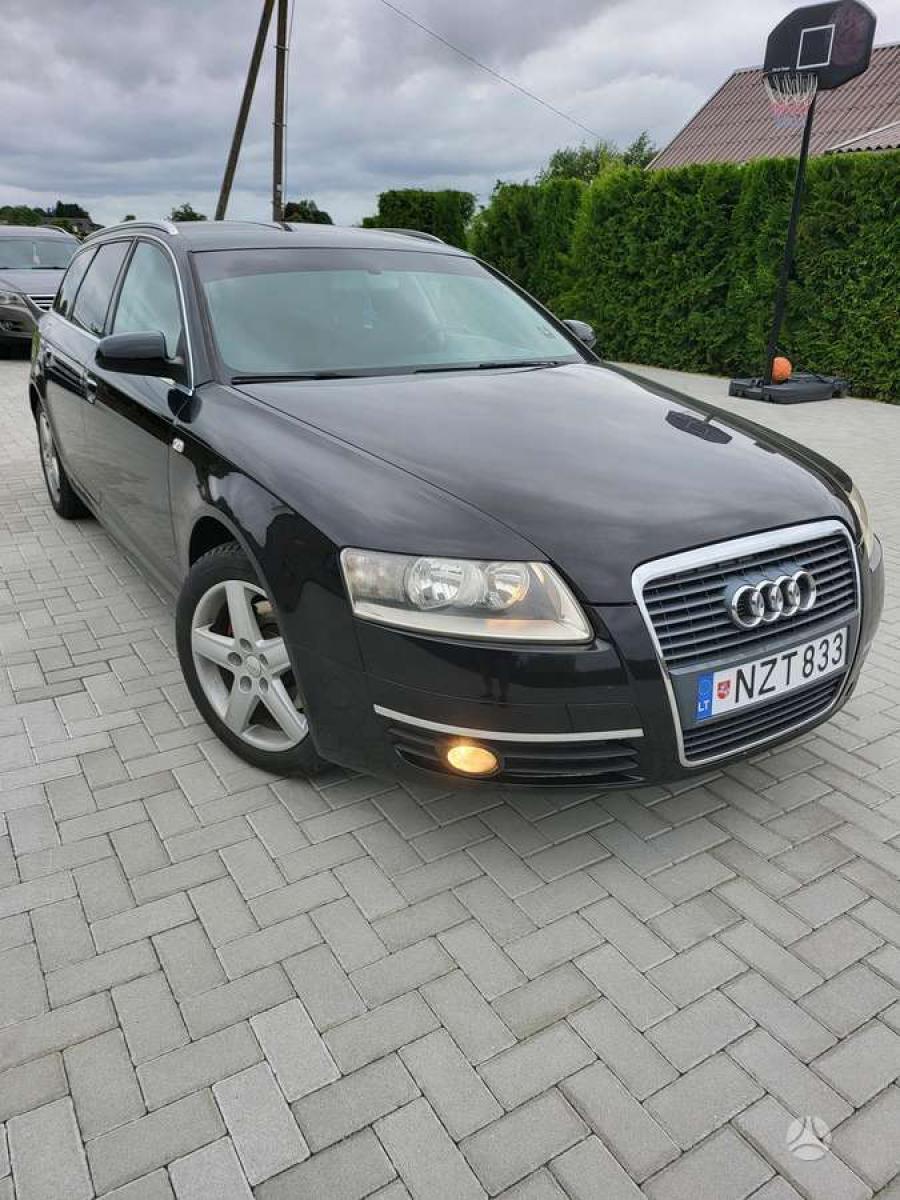Black Audi A6 2005 in Telschi, with an engine capacity of 2.00 L and mileage of 308 thousand km for 2600 €, photo 5 on AUTOMOTO.COM.LV