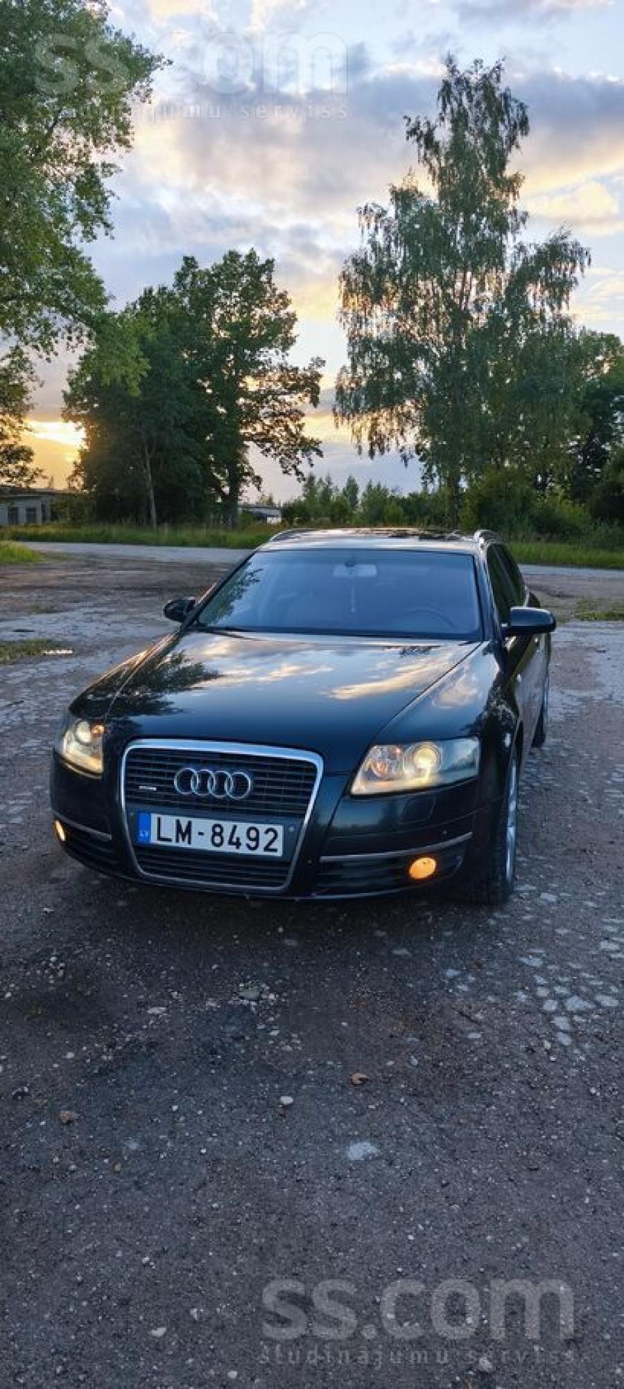 Melns Audi A6 2005 Ogre, ar dzinēja tilpumu 3.00 L un nobraukumu 434 tūkst. km par 2800 €, foto 2 vietnē AUTOMOTO.COM.LV