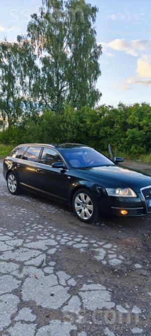 Melns Audi A6 2005 Ogre, ar dzinēja tilpumu 3.00 L un nobraukumu 434 tūkst. km par 2800 €, foto 3 vietnē AUTOMOTO.COM.LV