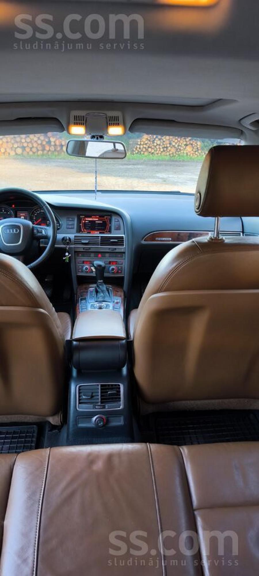 Melns Audi A6 2005 Ogre, ar dzinēja tilpumu 3.00 L un nobraukumu 434 tūkst. km par 2800 €, foto 9 vietnē AUTOMOTO.COM.LV