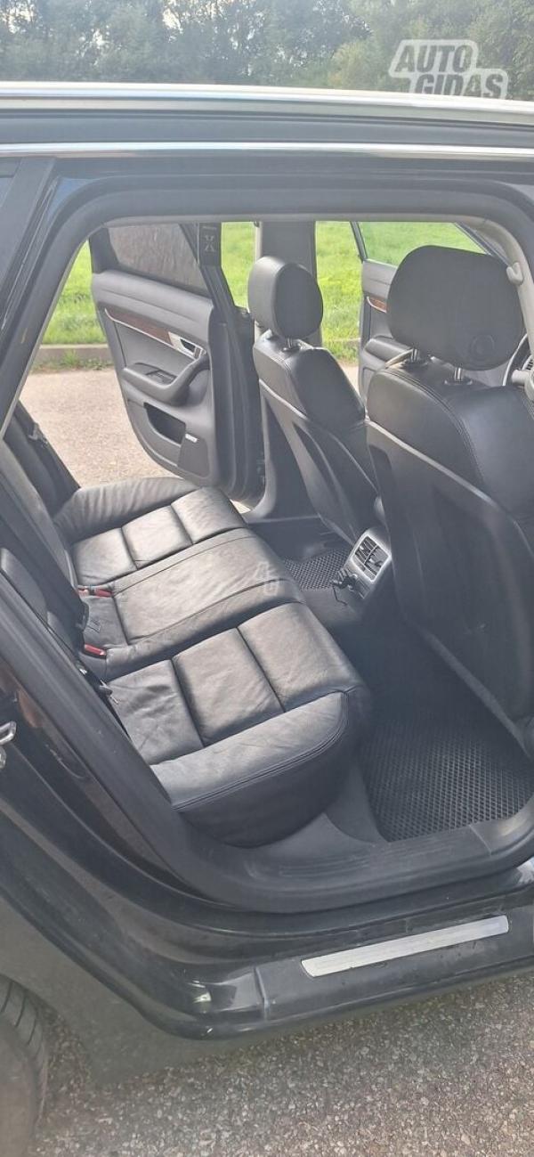 Black Audi A6 2005 in Vilnius, with an engine capacity of 3.00 L and mileage of 306 thousand km for 2500 €, photo 8 on AUTOMOTO.COM.LV