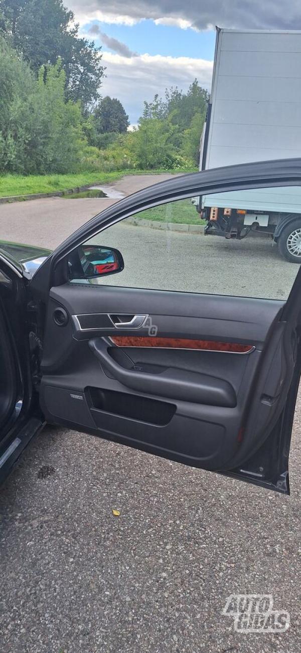Black Audi A6 2005 in Vilnius, with an engine capacity of 3.00 L and mileage of 306 thousand km for 2500 €, photo 9 on AUTOMOTO.COM.LV