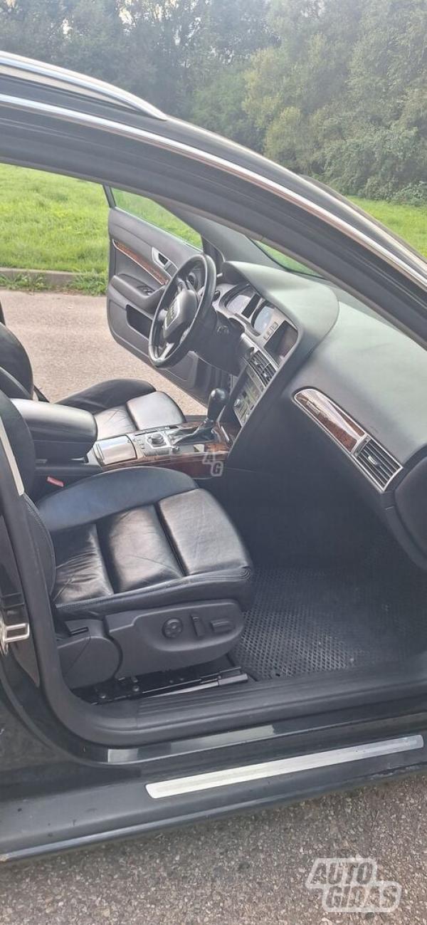 Black Audi A6 2005 in Vilnius, with an engine capacity of 3.00 L and mileage of 306 thousand km for 2500 €, photo 10 on AUTOMOTO.COM.LV