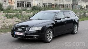 Black Audi A6 2005 in Daugavpils, with an engine capacity of 2.00 L and mileage of 411 thousand km for 1090 €, photo  on AUTOMOTO.COM.LV