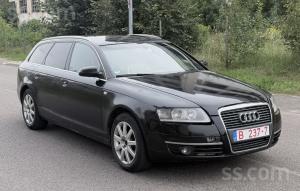 Black Audi A6 2005 in Daugavpils, with an engine capacity of 2.00 L and mileage of 411 thousand km for 1090 €, photo 3 on AUTOMOTO.COM.LV