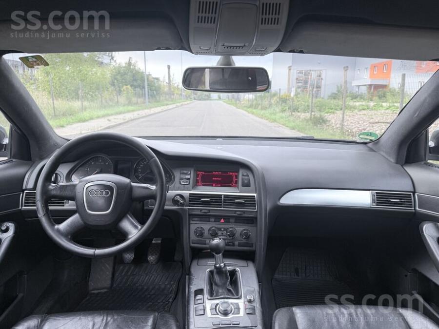 Black Audi A6 2005 in Daugavpils, with an engine capacity of 2.00 L and mileage of 411 thousand km for 1090 €, photo 7 on AUTOMOTO.COM.LV