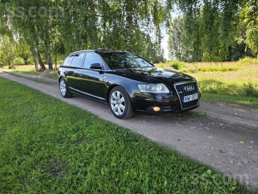 Black Audi A6 2005 in Kuldiga, with an engine capacity of 3.00 L and mileage of 416 thousand km for 2800 €, photo 1 on AUTOMOTO.COM.LV