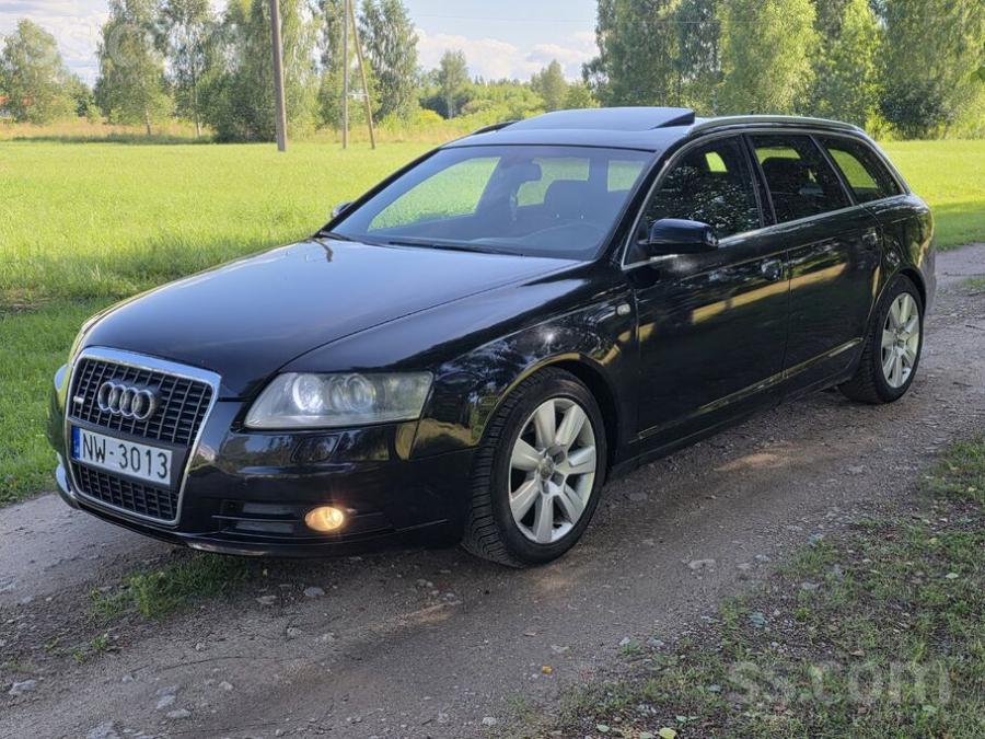 Black Audi A6 2005 in Kuldiga, with an engine capacity of 3.00 L and mileage of 416 thousand km for 2800 €, photo 3 on AUTOMOTO.COM.LV